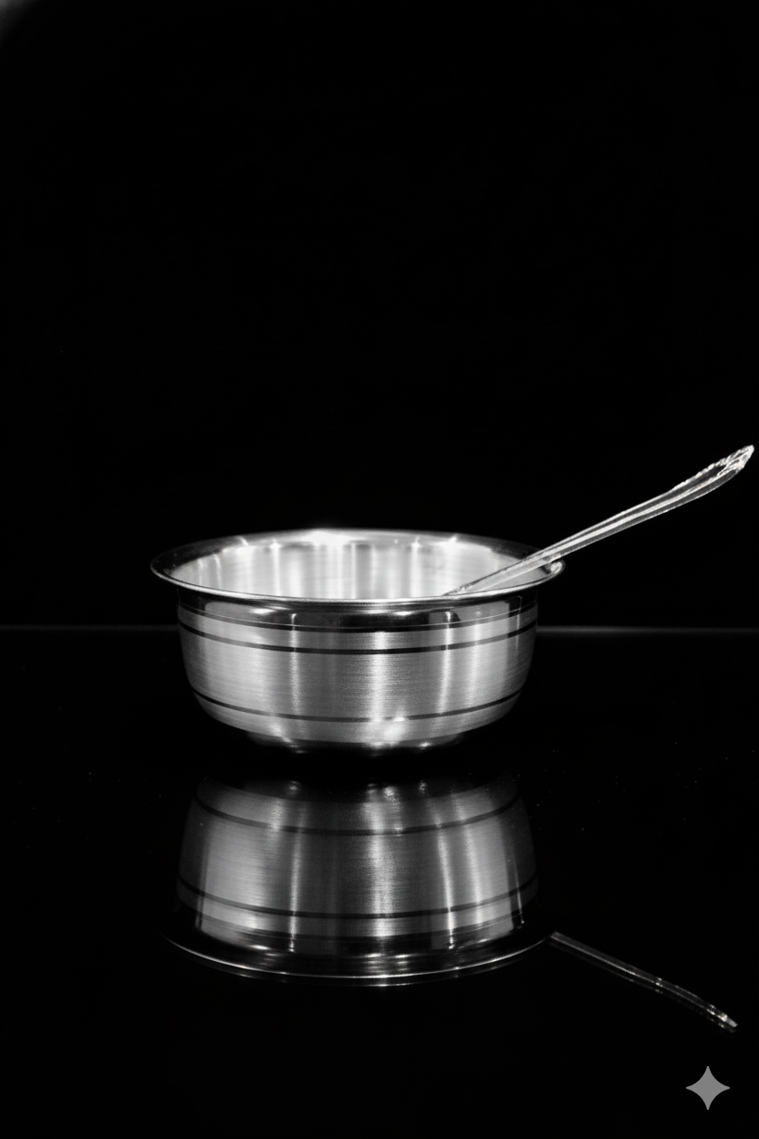 925 Solid Silver Utensil Set (Design 4)– PAAIE