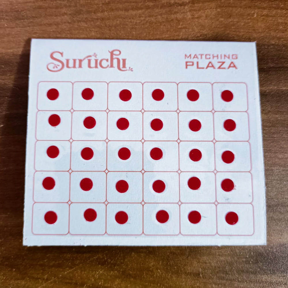 Small Red Bindi for Women - Bollywood Style Bindi for Girls Lady Woman ...