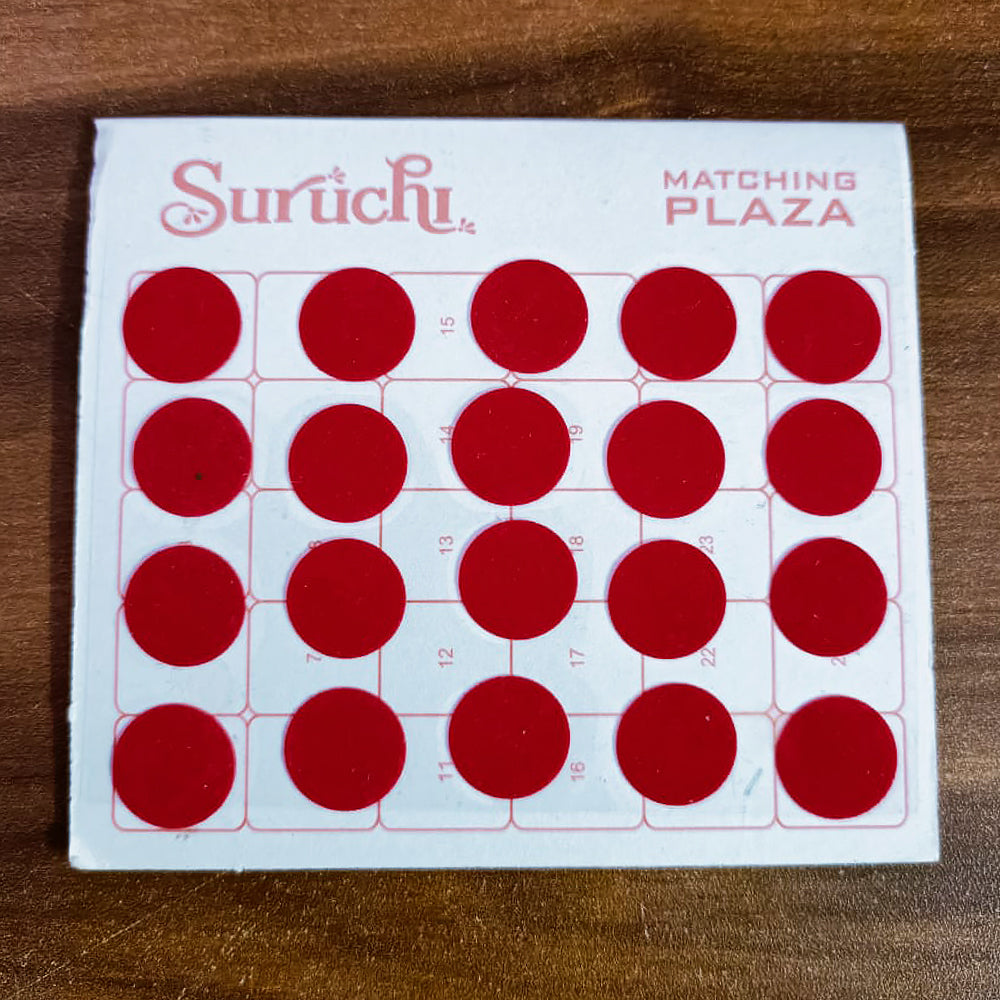 Large Red Bindi for Women - Bollywood Style Bindi for Girls Lady Woman ...