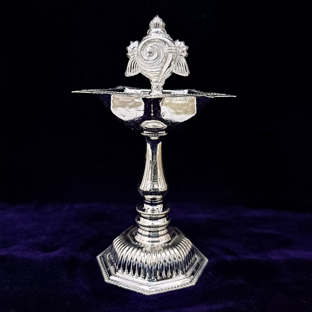 925 Silver Shankh Long Diya (Design 51)– PAAIE