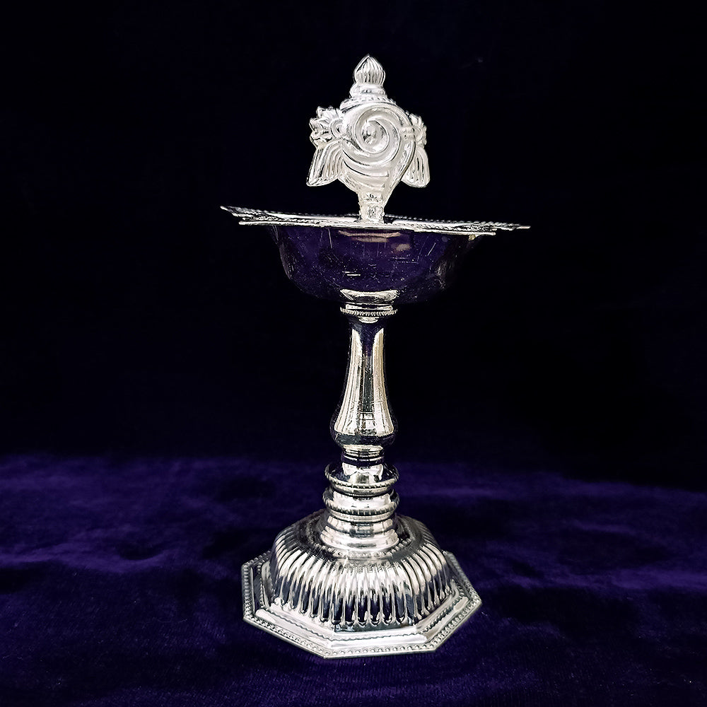 925 Silver Shankh Long Diya (Design 51)– PAAIE