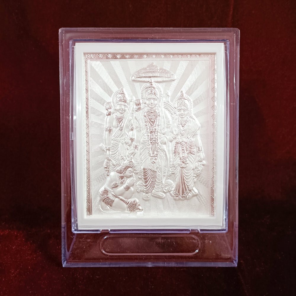 Lord Rama Pure Silver Frame for Housewarming, Gift and Pooja 6.8 x 5 ...