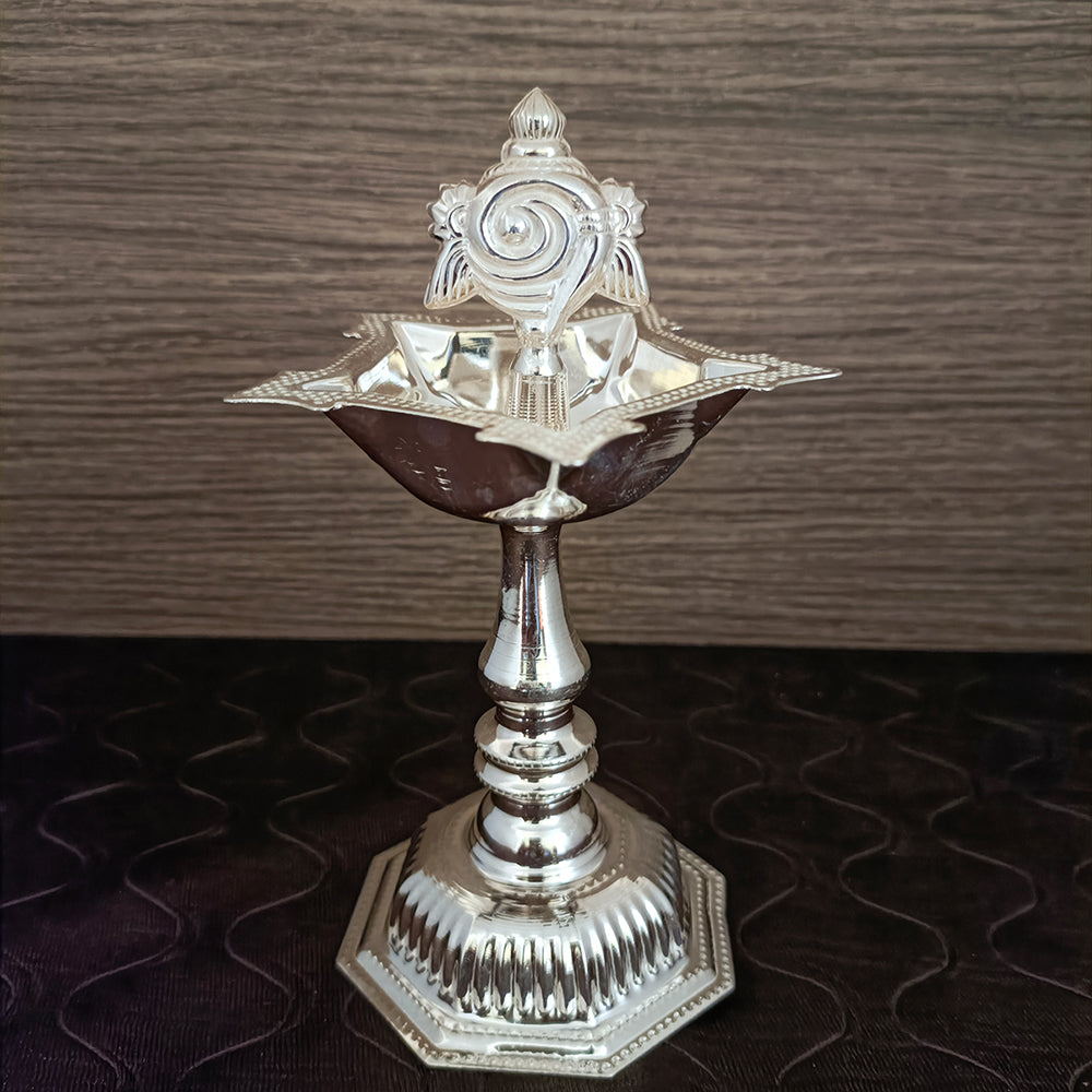 925 Silver Shankh Long Diya (Design 51)– PAAIE