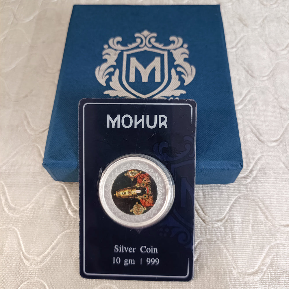 999 Pure Silver Balaji 10 Grams Coin ( Design 20)– PAAIE