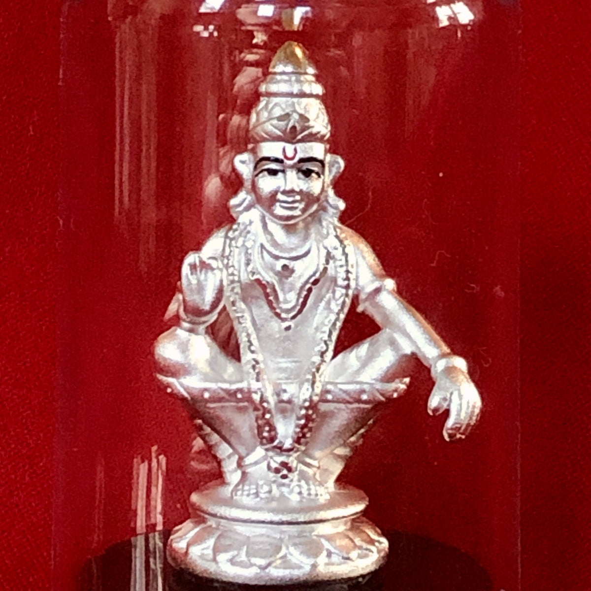 999 Pure Silver Round Ayyappa ji Idol– PAAIE
