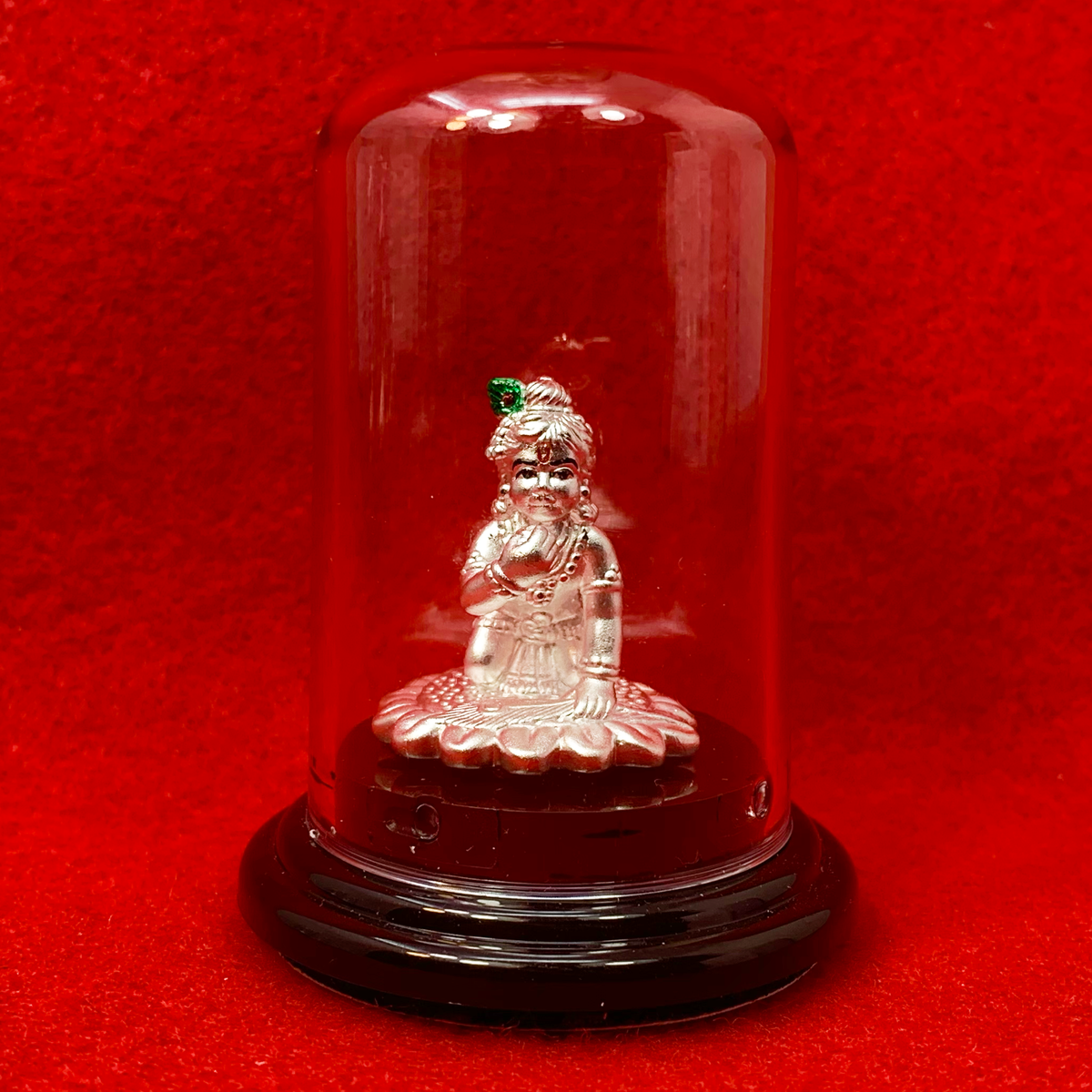 999 Pure Silver Small Circular Ladoo Gopal Idol : Divine Blessings– PAAIE