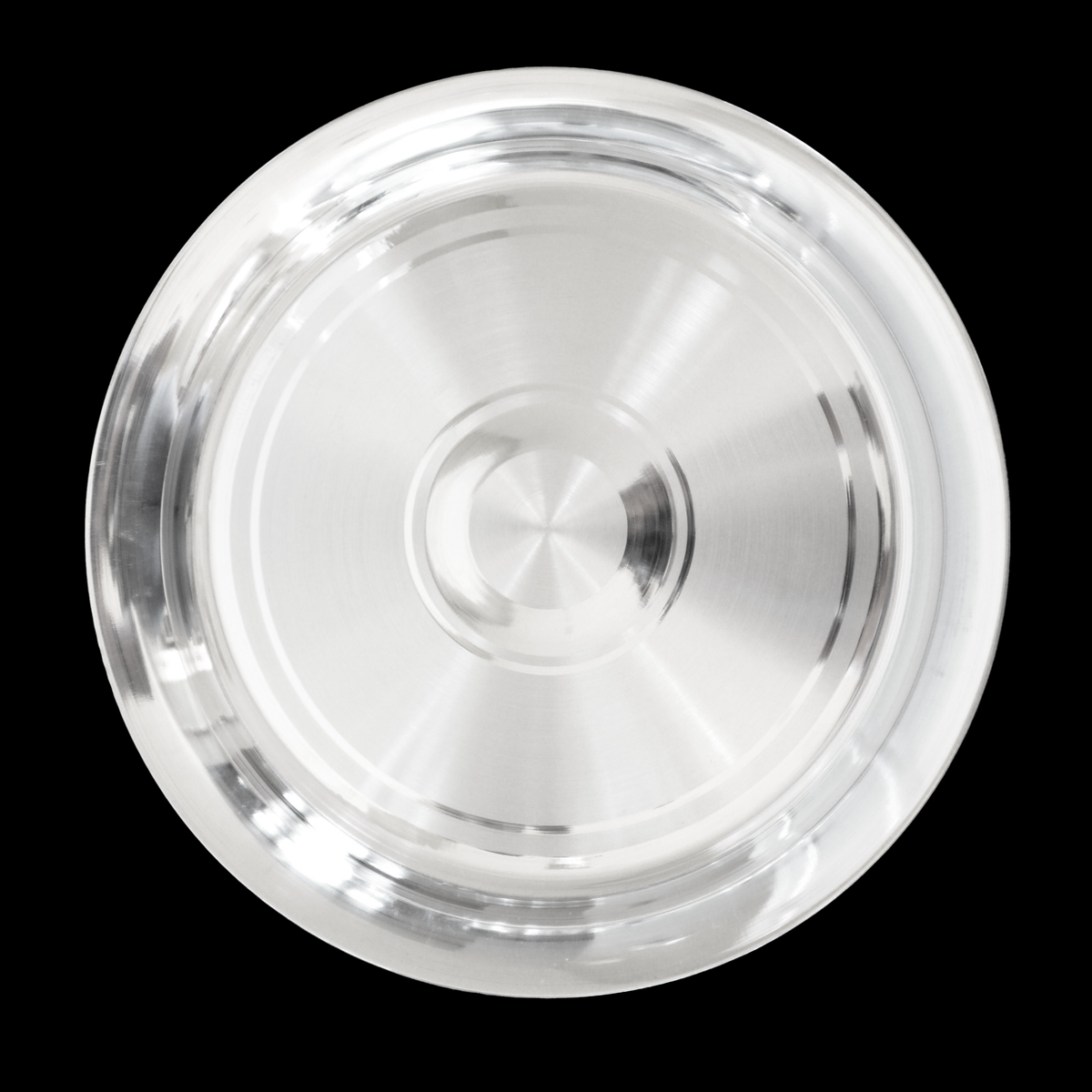 925 Solid Silver 6 Inches Simple Plate– PAAIE