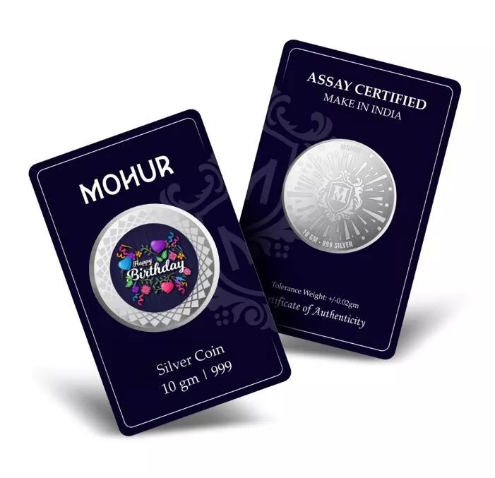 999 Pure Silver Birthday Coins (Design 37)– PAAIE